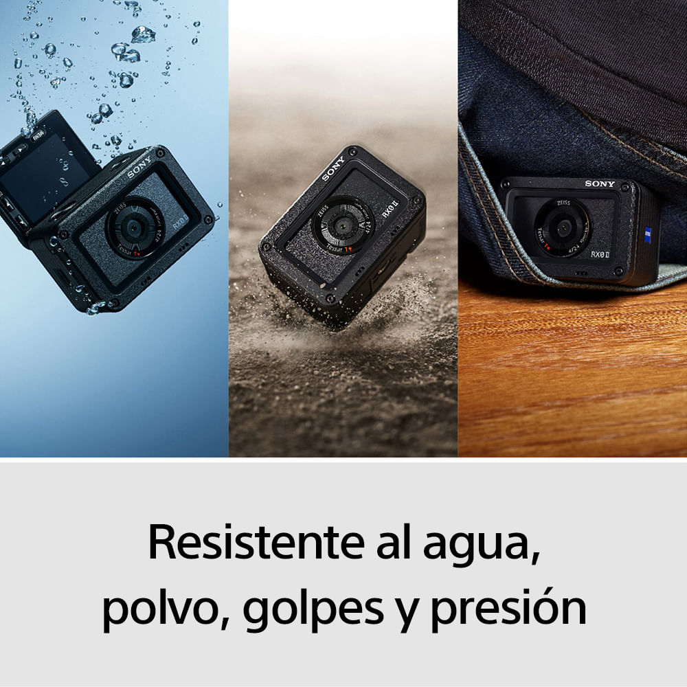 Cámara RX0 II: pequeña, resistente y con gran calidad | Sony Store ...